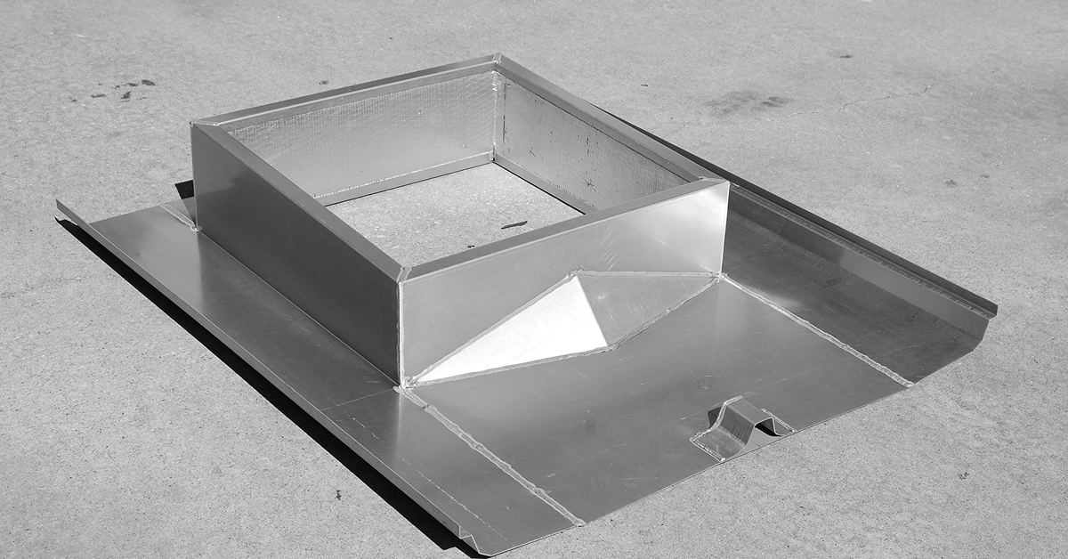 Steel Building Roof Curbs Made in the US | Metallic Products